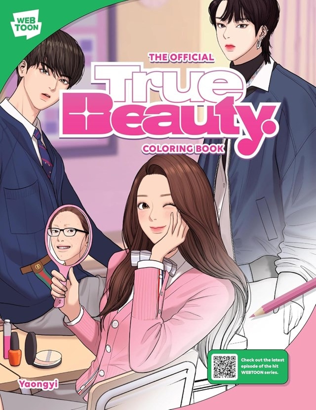 The Official True Beauty Colouring Book | HMV Store