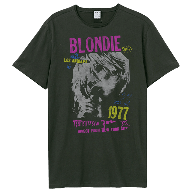 Tour 77 Blondie Charcoal Tee | HMV Store