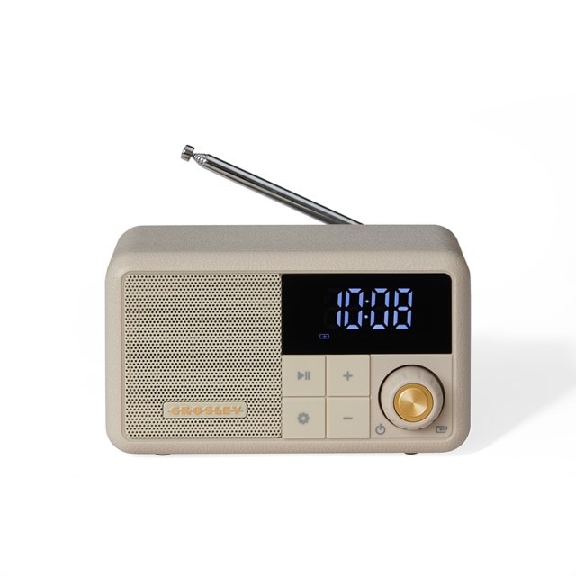 Crosley Cooper Pebble FM Radio & Bluetooth Speaker | HMV Store