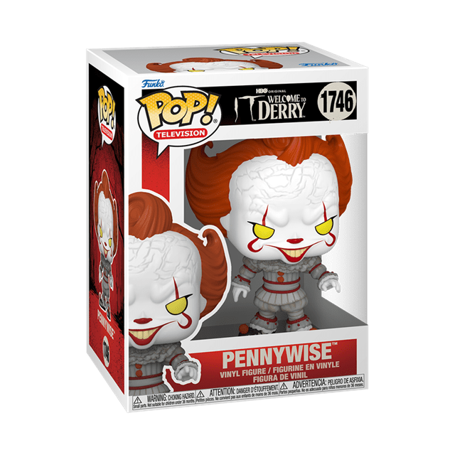 Pennywise The Dancing Clown 1746 IT Welcome To Derry Funko Pop Vinyl ...