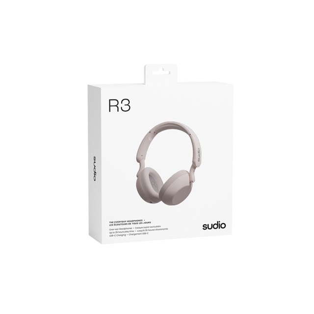 Sudio R3 Pink Bluetooth Headphones | HMV Store