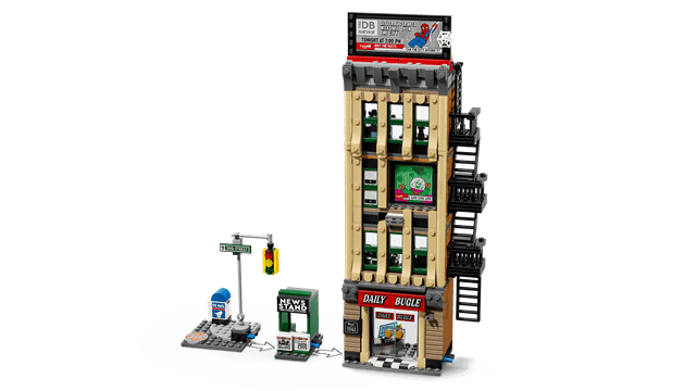 Spider-Man vs. Mysterio The Daily Bugle Marvel LEGO | LEGO | Free ...