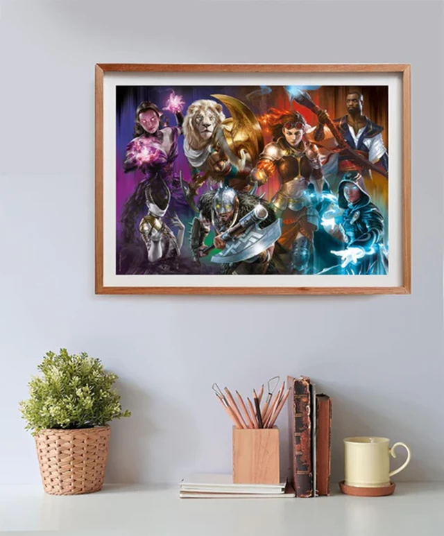 Magic The Gathering Collector Cube Box 500 Piece Jigsaw Puzzle | HMV Store