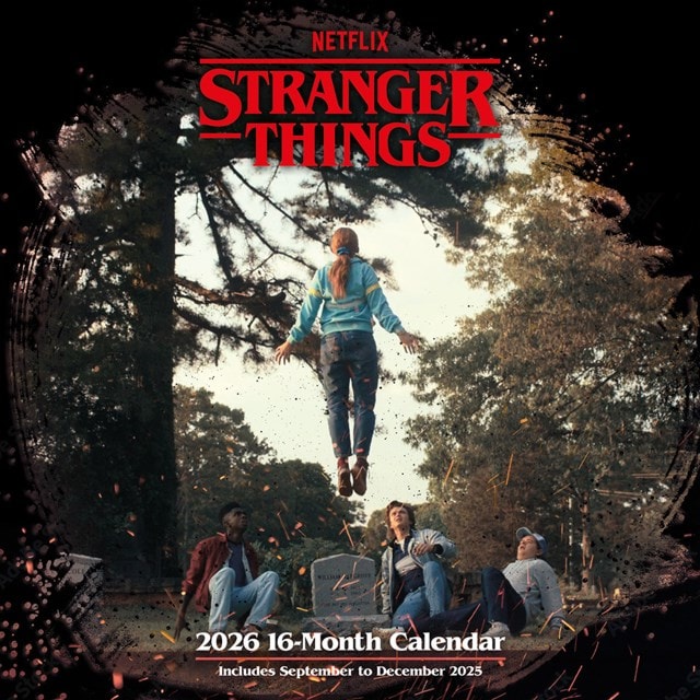 Stranger Things Memorable Moments hmv Exclusive 2026 Square Calendar ...