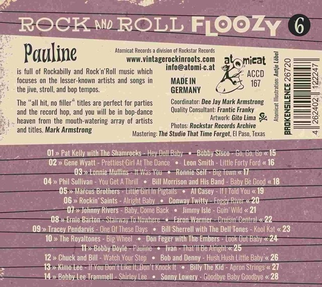 Rock and Roll Floozy: Pauline - Volume 6 | CD Album | Free shipping over £20 | HMV Store