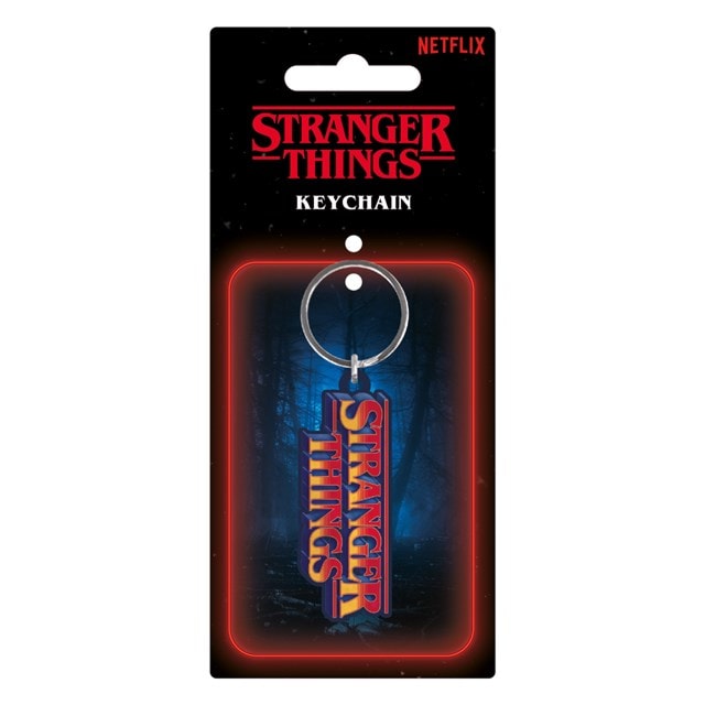 Retro Logo Stranger Things 5 Keychain | HMV Store