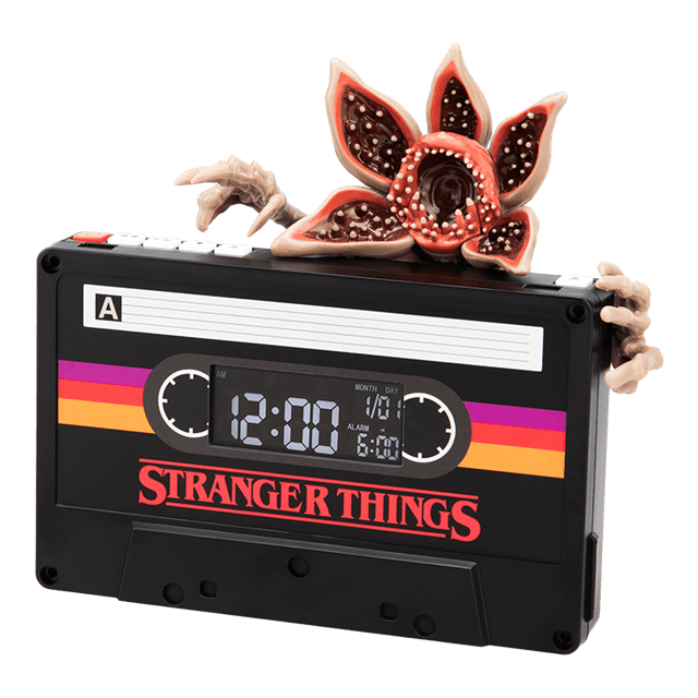 Demogorgon Cassette Stranger Things Alarm Clock | HMV Store