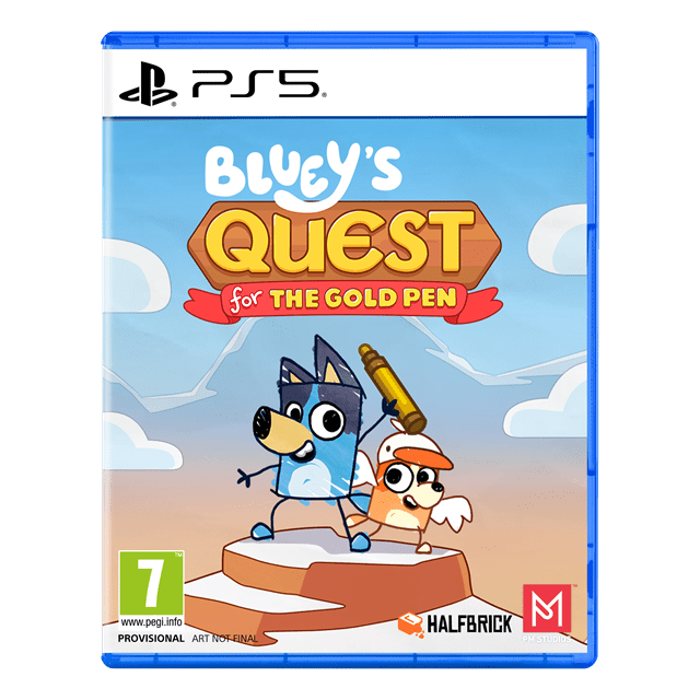Bluey's Quest for the Gold Pen (PS5) | HMV Store