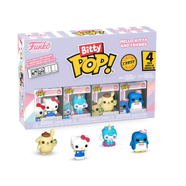 Hello Kitty Sanrio Funko Pop Bitty 4 Pack | Pop Vinyl | Free shipping ...