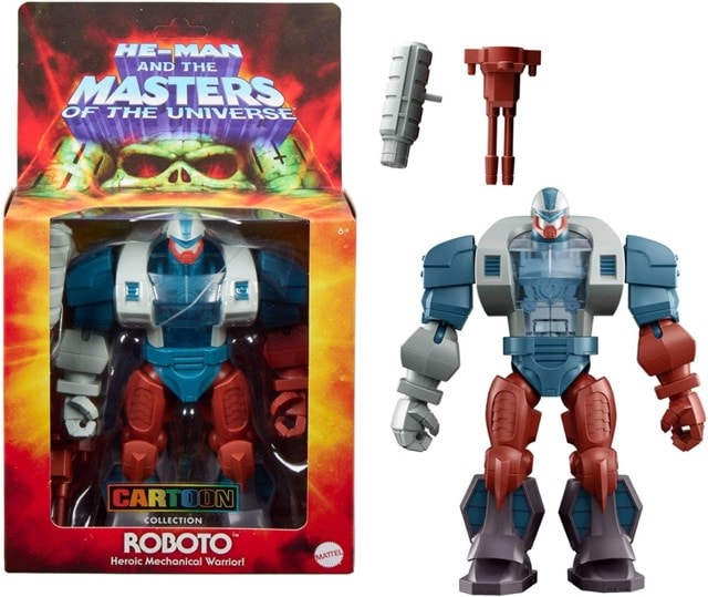 Roboto Masters Of The Universe 200X Origins Deluxe Mattel Action Figure ...