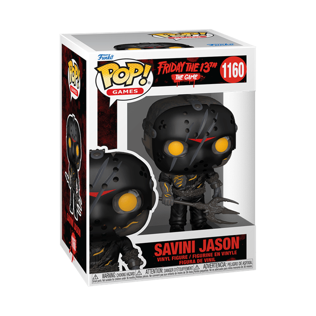 Savini Jason 1160 Friday the 13th The Game Funko Pop Vinyl | Pop Vinyl | Free shipping over £20 ...