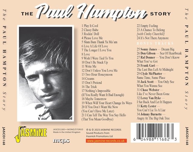 The Paul Hampton Story | CD Album | Free shipping over £20 | HMV Store