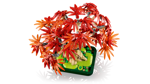 Japanese Red Maple Bonsai Tree Botanicals LEGO | Lego | Free shipping ...