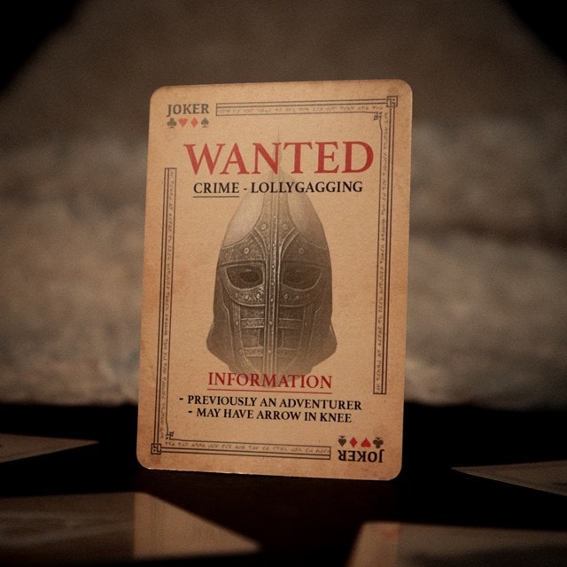 The Elder Scrolls V Skyrim Playing Cards | HMV Store