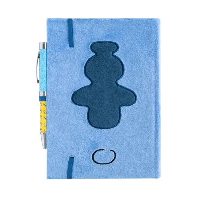 Stitch A5 Fur Notebook & Pen | HMV Store
