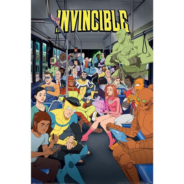 Invincible 60cm x 90cm Framed Maxi Poster | HMV Store