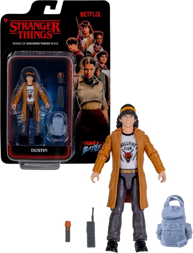 Dustin With Accessories Stranger Things 5 Figure | Figure | Free ...