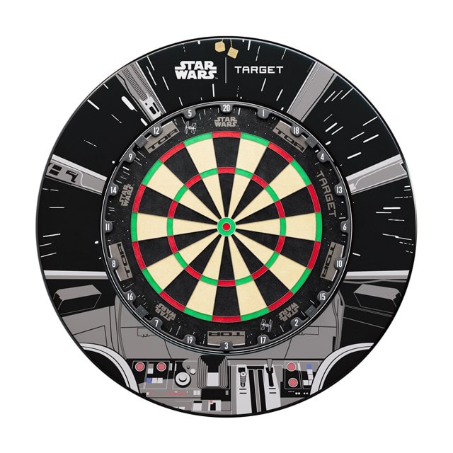 Millennium Falcon Star Wars Target Dartboard & Surround Bundle | HMV Store