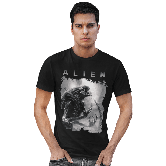 Sketch Alien Black Tee | HMV Store