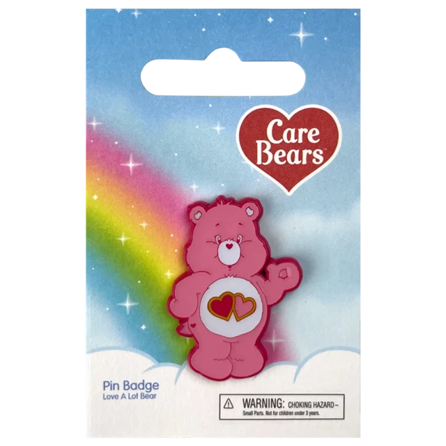 Classic Love A Lot Bear Care Bears Pin Badge | HMV Store
