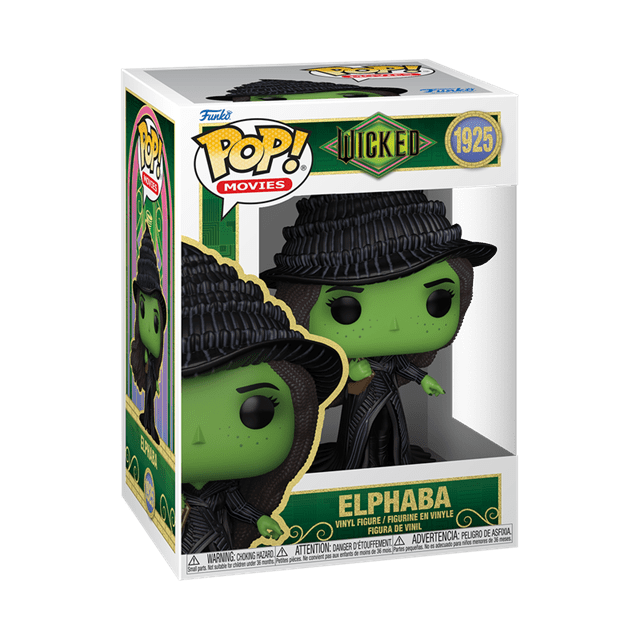 Elphaba With Grimmerie 1925 Wicked For Good Funko Pop Vinyl | Pop Vinyl ...