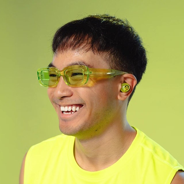 JLab Go Pop ANC Transparent Neon Green Active Noise Cancelling True ...