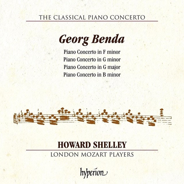 Georg Benda: Piano Concerto in F Minor/... | HMV Store