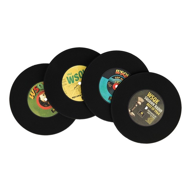 WSQK Radio Station Stranger Things 5 Coasters | HMV Store