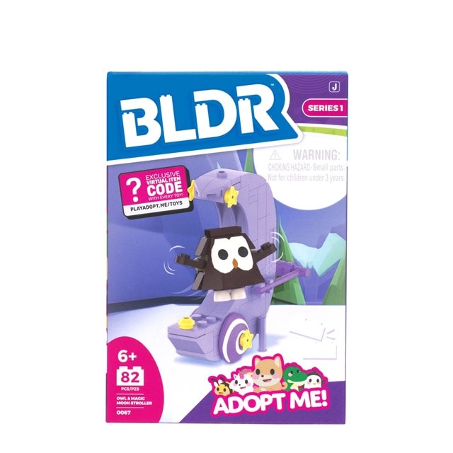 Adopt Me Owl & Magic Moon Stroller BLDR Buildable Figure | Figure ...