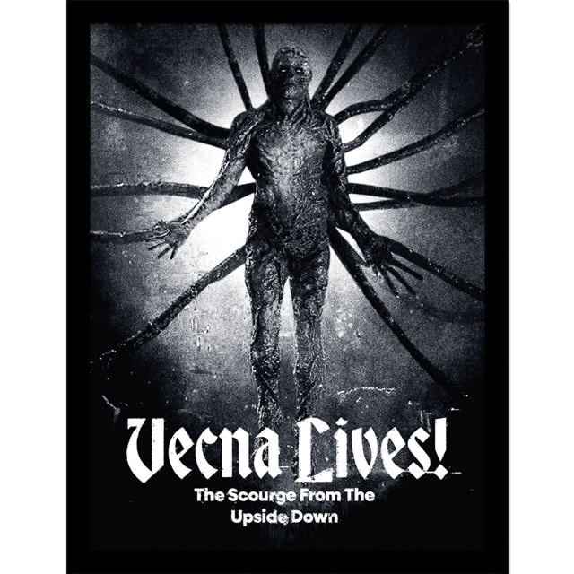 Vecna Lives Stranger Things 5 30cm x 40cm Framed Print | HMV Store