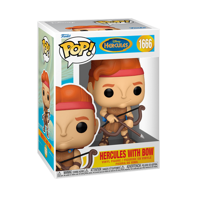 Hercules With Bow 1666 Hercules Funko Pop Vinyl | Pop Vinyl | Free ...