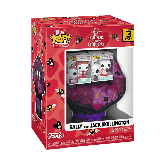 Jack Skellington Pop POP! PEN VALENTINE SALLY & JACK SKELLINGTON 2-PACK ...