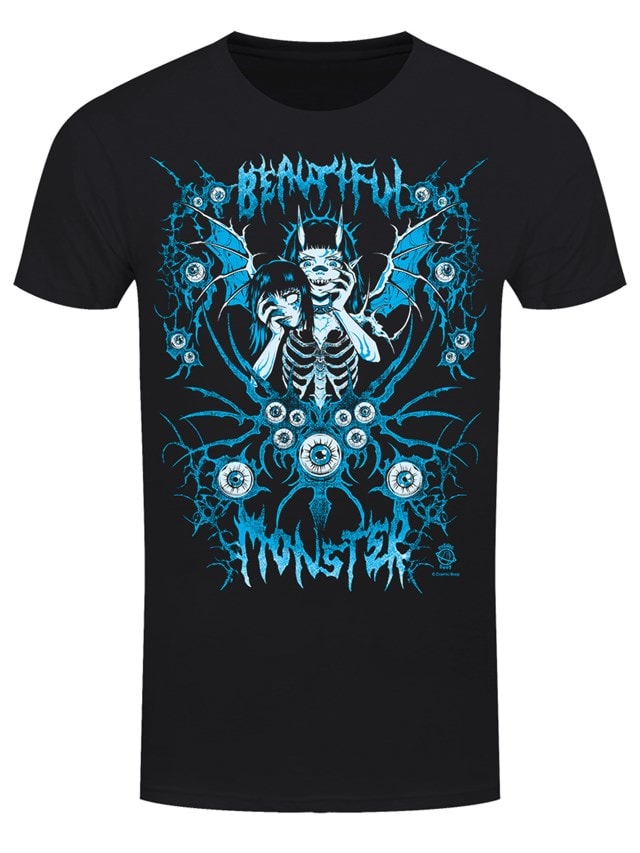 Beautiful Monster Cosmic Boop Black Tee | HMV Store