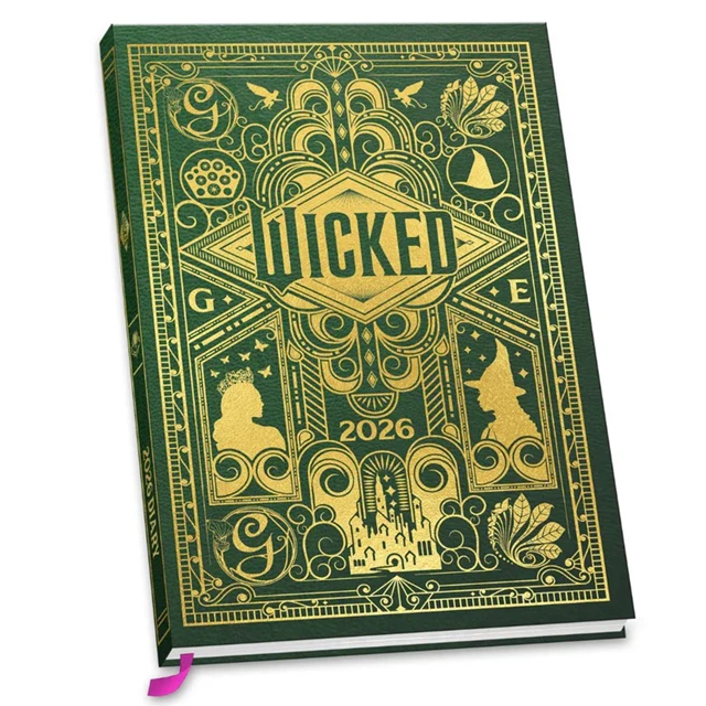 Wicked 2026 A5 Diary | HMV Store
