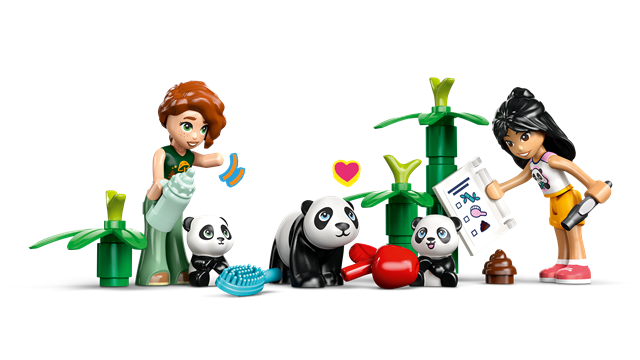Panda Sanctuary Animal Care LEGO Friends | HMV Store