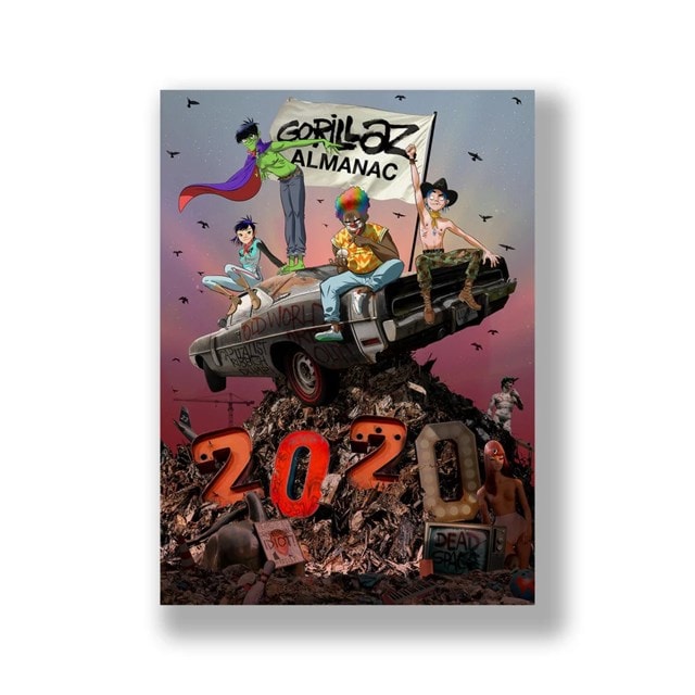 Gorillaz Almanac Graphic Novel | HMV Store