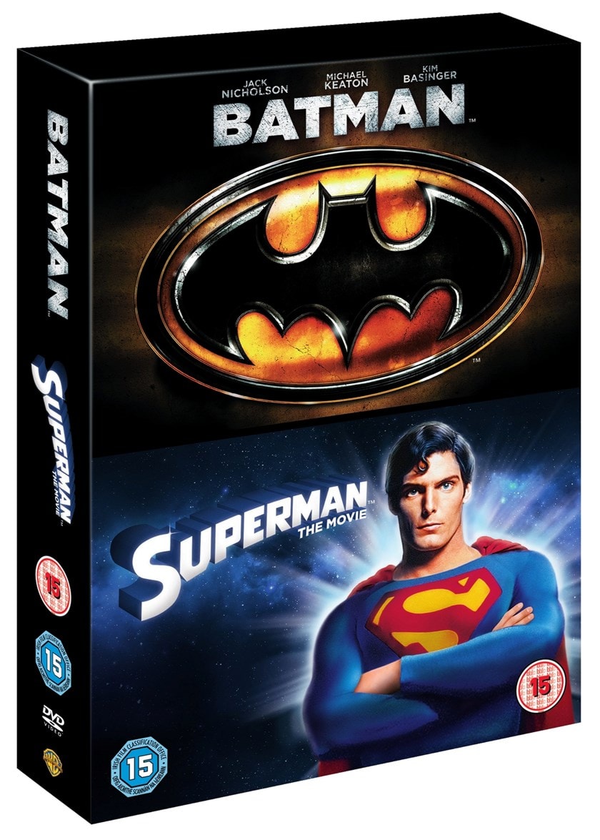 Batman/Superman: The Movie | DVD Box Set | Free shipping over £20 | HMV ...