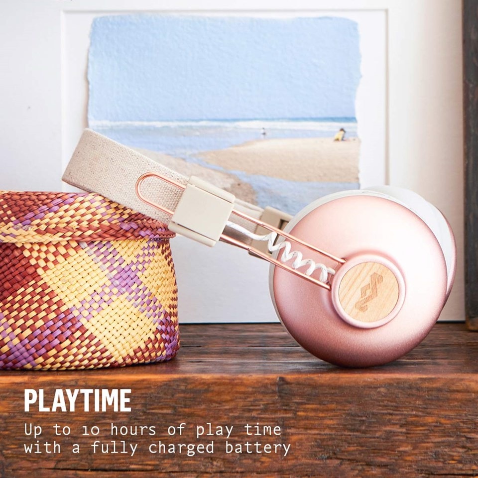 House of Marley Positive Vibration 2 BT Copper | Bluetooth headphones ...