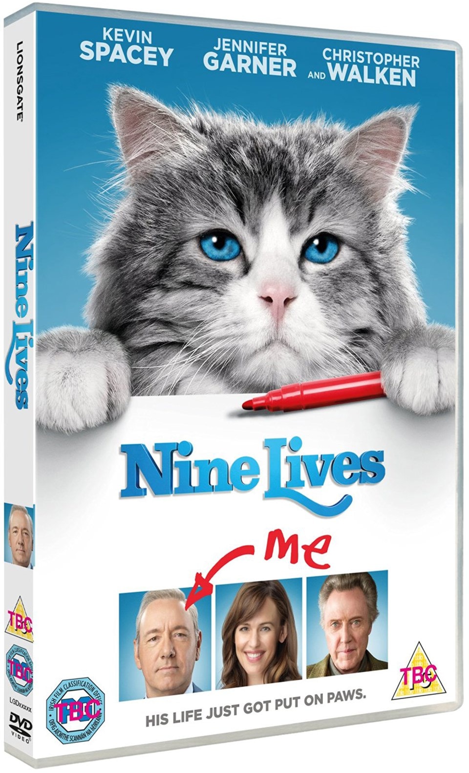 Nine Lives | DVD | Free shipping over £20 | HMV Store