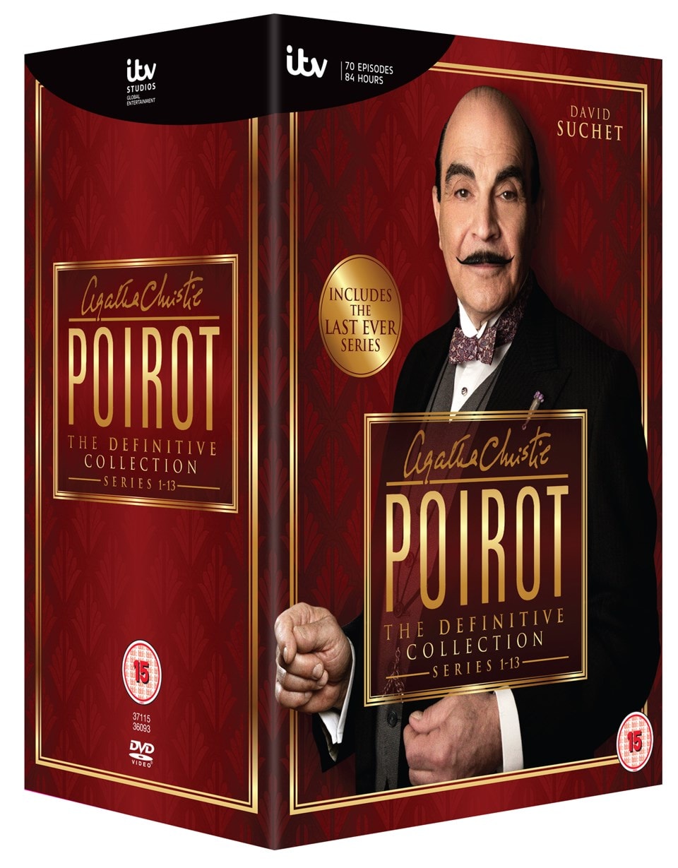 Agatha Christie's Poirot: The Definitive Collection - Series 1-13 | HMV ...