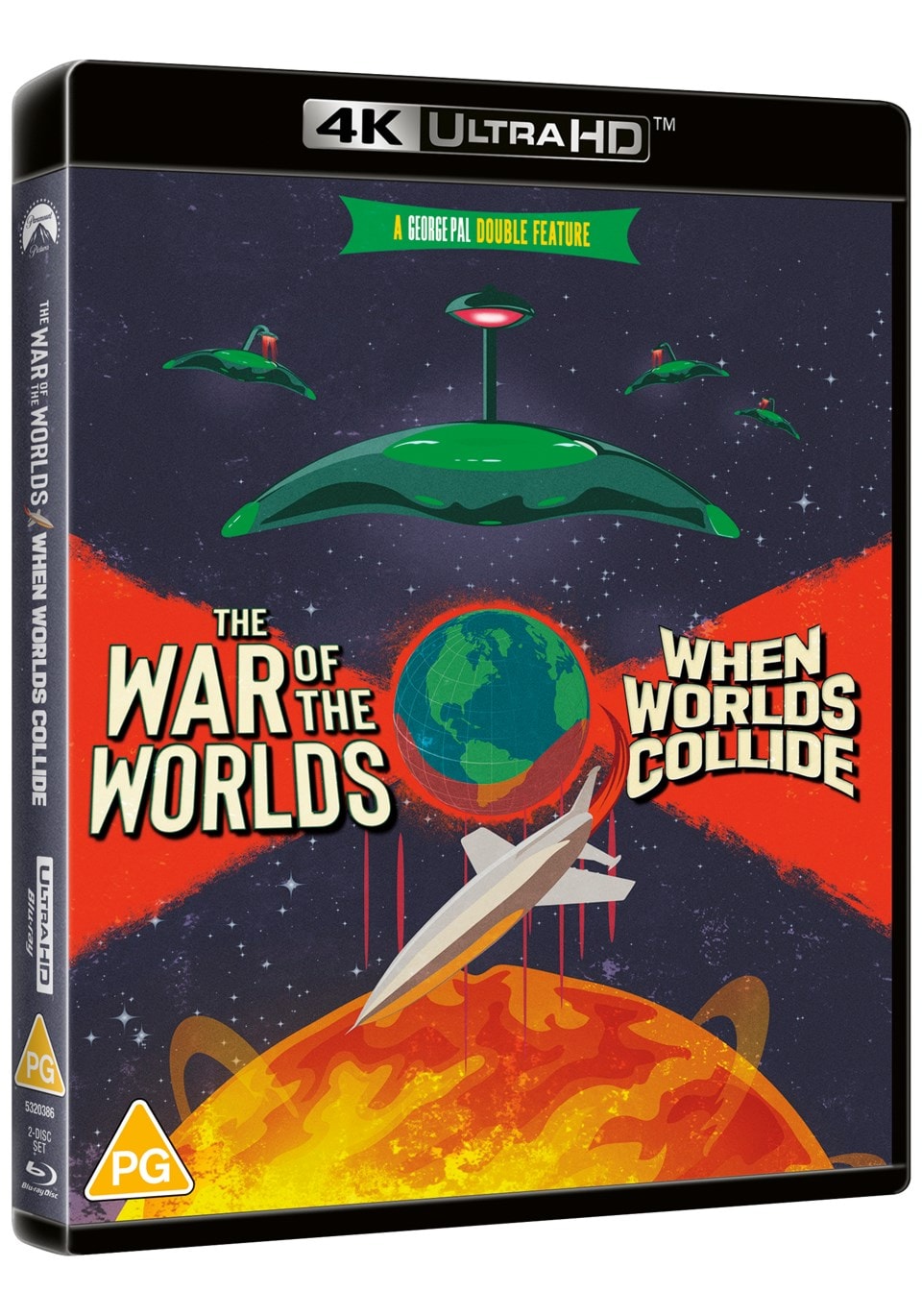 The War of the Worlds/When Worlds Collide | 4K Ultra HD Blu-ray | Free shipping over £20 | HMV Store