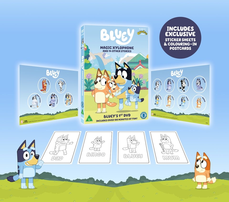 Bluey: Magic Xylophone and 14 Other Stories | HMV Store