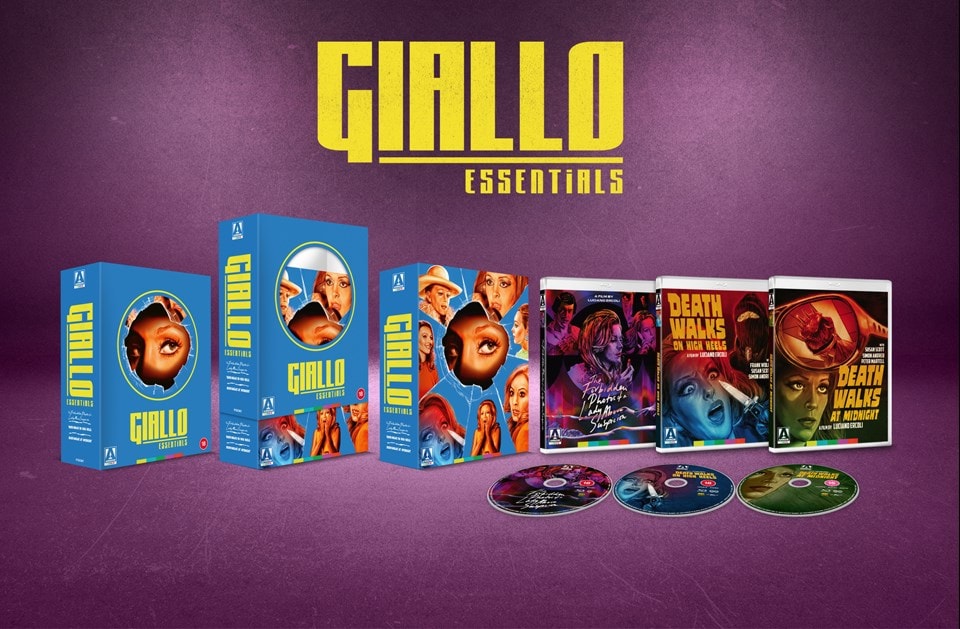 Giallo Essentials - Blue Edition | Blu-ray Box Set | Free shipping over ...