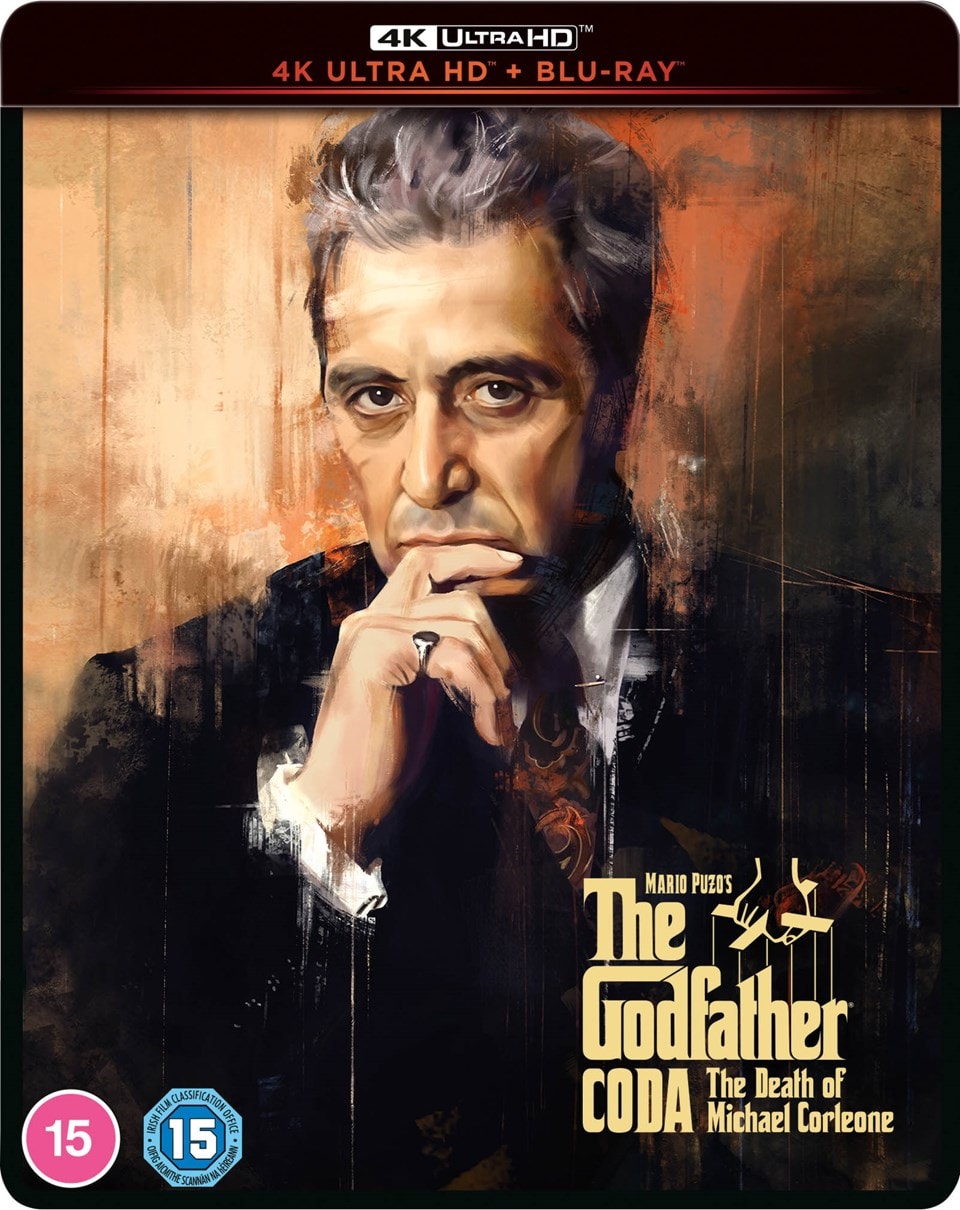 The Godfather: Coda Limited Edition 4K Ultra HD Steelbook | 4K Ultra HD Blu-ray | Free shipping ...