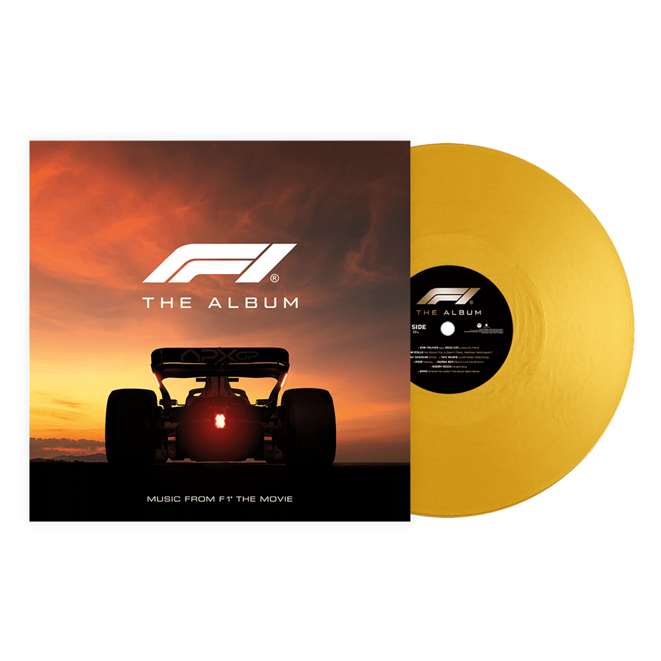 F1 The Album - Gold Vinyl | Vinyl 12" Album | Free shipping over £20 ...
