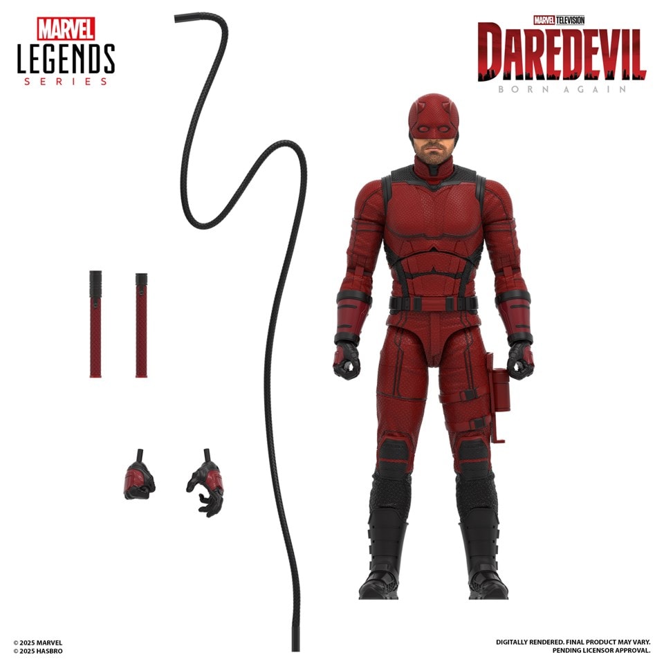 Marvel Legends Series Daredevil: Born Again Daredevil Collectible 6 ...
