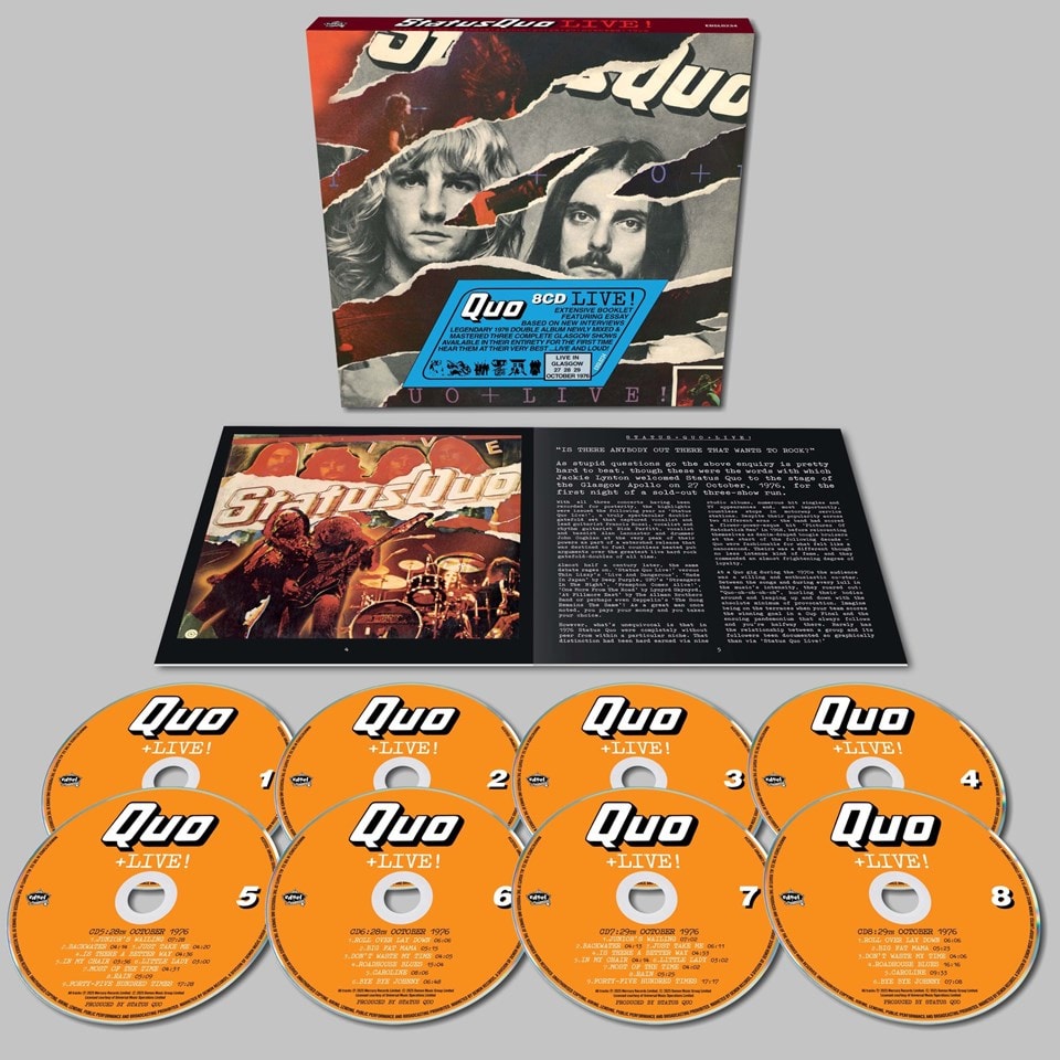 Live! - Deluxe Edition 8CD | CD Box Set | Free shipping over £20 | HMV Store