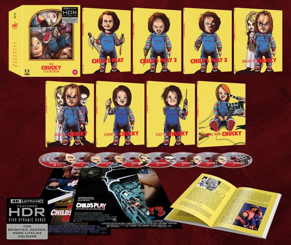 The Chucky Collection Limited Edition 4K Ultra HD | 4K Ultra HD Blu-ray ...