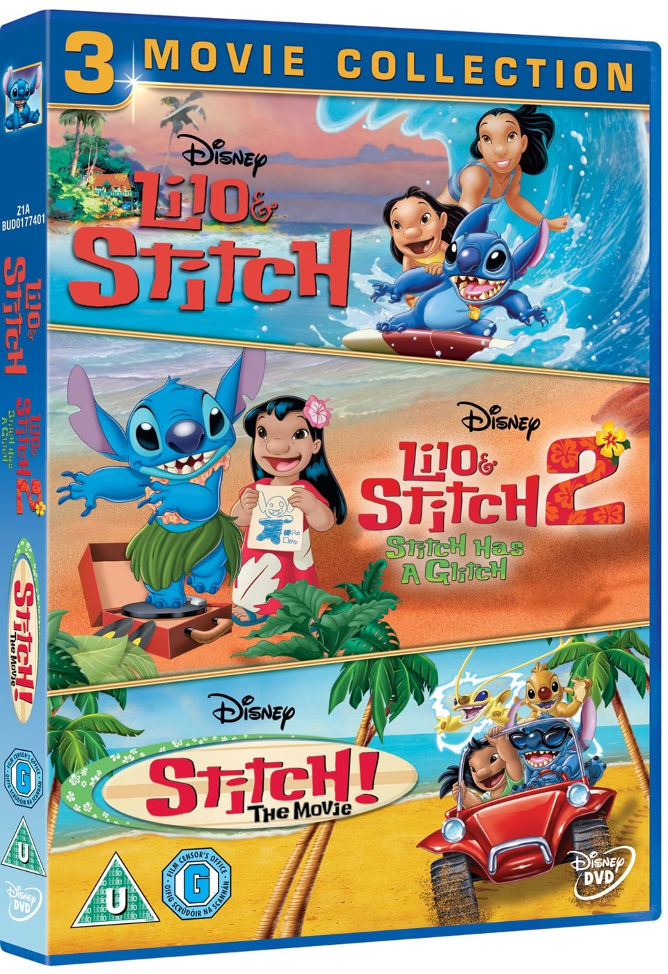 Lilo and Stitch/Lilo and Stitch 2/Stitch! The Movie | HMV Store