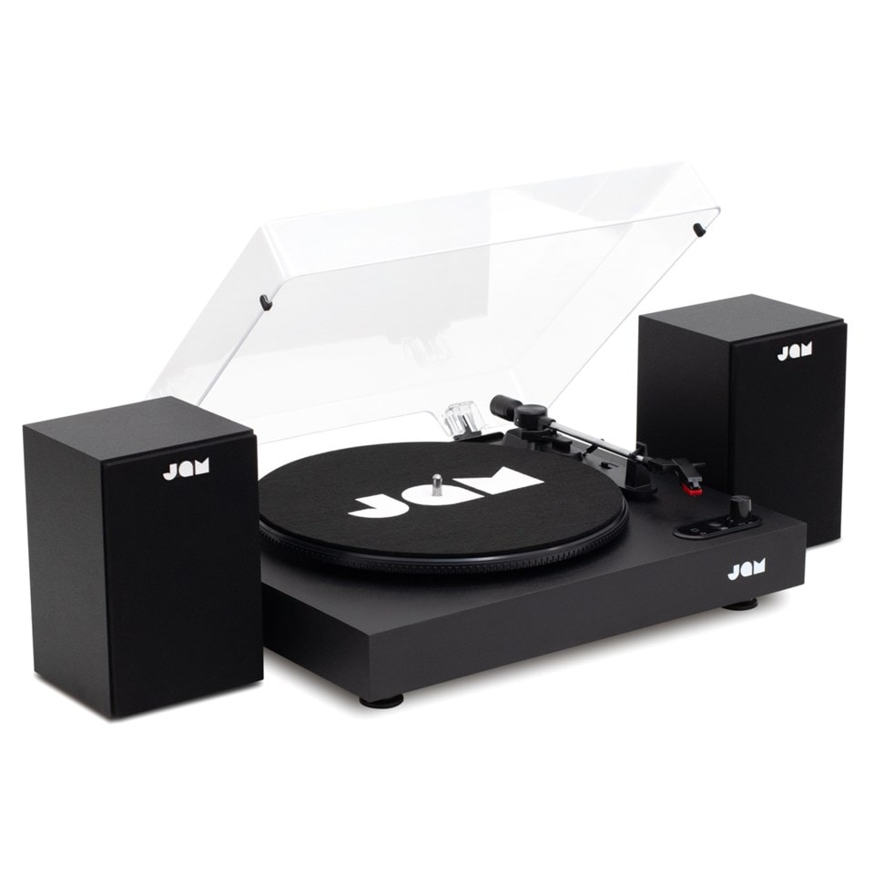Jam Sound System Black Turntable & Speakers (hmv exclusive) | Turntable ...
